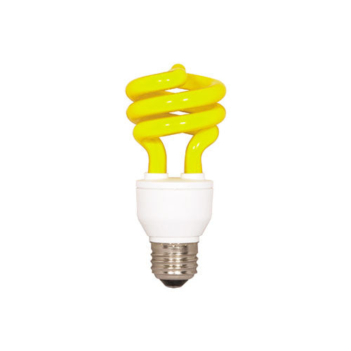 Bug Light Compact Fluorescent Bulbs, Yellow CFL Bug Lights – Bulborama
