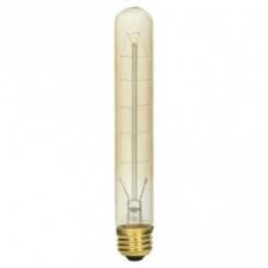 60 WATT T9 TUBULAR VINTAGE SUPRA LIFE ANTIQUE LIGHT BULB (10 PACK ...
