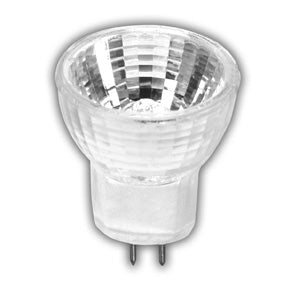20 WATT MR8 NARROW FLOOD/25 SUPRA LIFE FRONT GLASS HALOGEN LIGHT BULB ...
