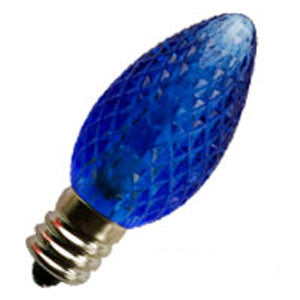 C7 LED BLUE 1 WATT LED C7 LIGHT BULB SUPRA LIFE (10 PACK) – Bulborama